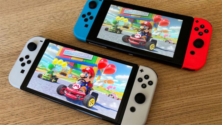 Nintendo Switch OLED White Joy-Con Second Hand Mod Chip - Học Viện Gaming