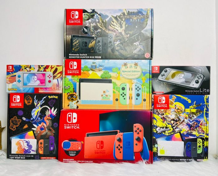 Nintendo Switch OLED White Joy-Con Second Hand Mod Chip - Học Viện Gaming