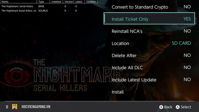 Hướng dẫn sử dụng Tinfoil trên Switch hắc - Học Viện Gaming