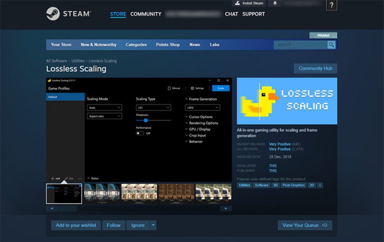 Hướng dẫn sử dụng Lossless Scaling 2.0 cho PC Handheld: LẠI TĂNG GẤP ...