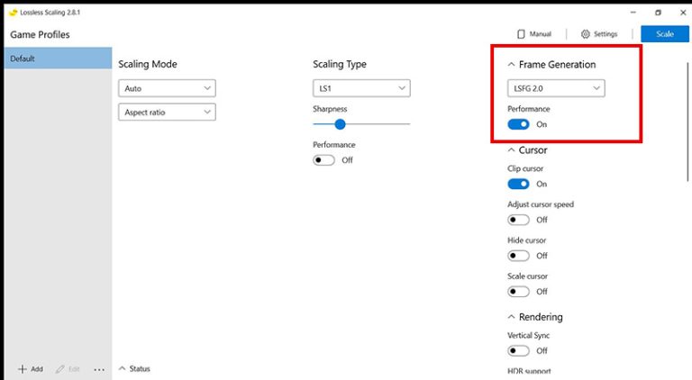 Hướng dẫn sử dụng Lossless Scaling 2.0 cho PC Handheld: LẠI TĂNG GẤP ...