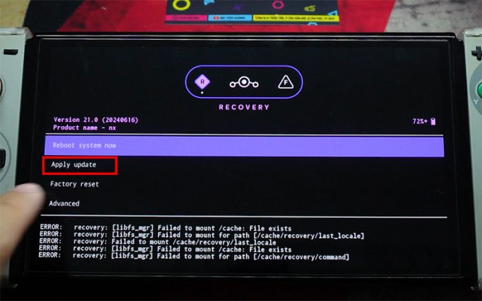 Hướng dẫn cài Android 14 trên Nintendo Switch - Học Viện Gaming